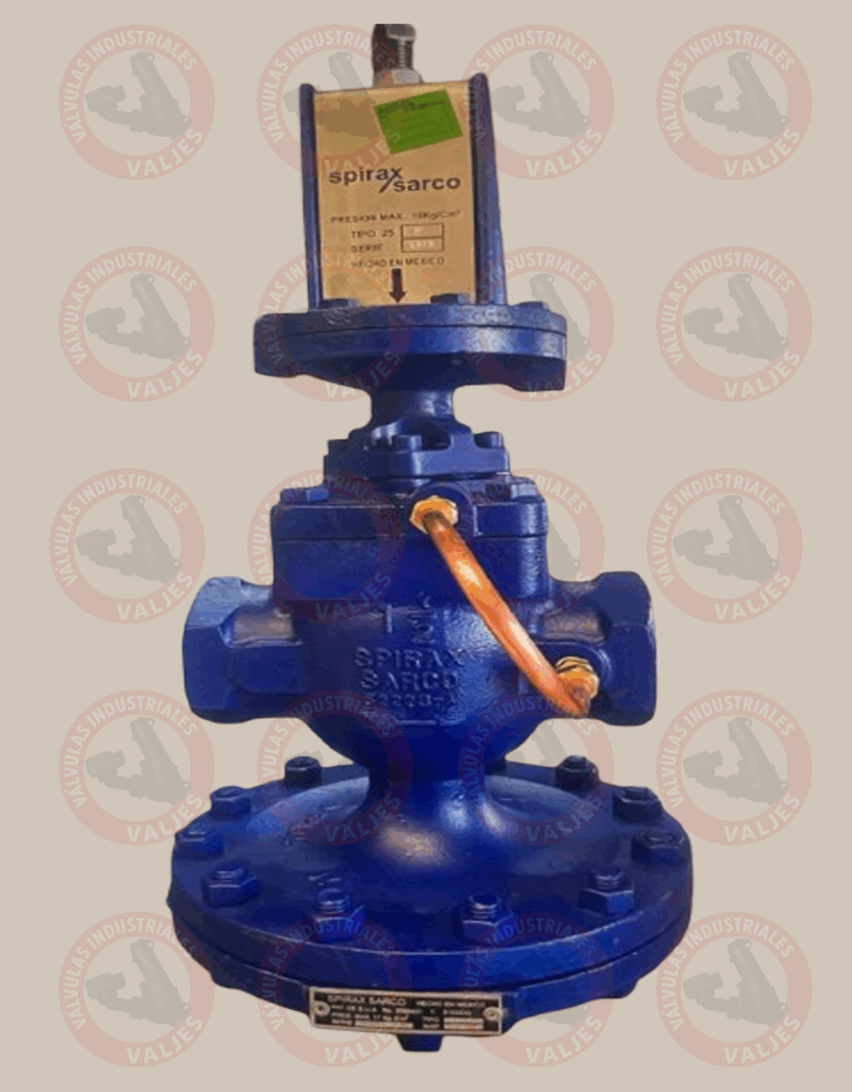 Válvula reguladora 25P - Válvulas Industriales Valjes